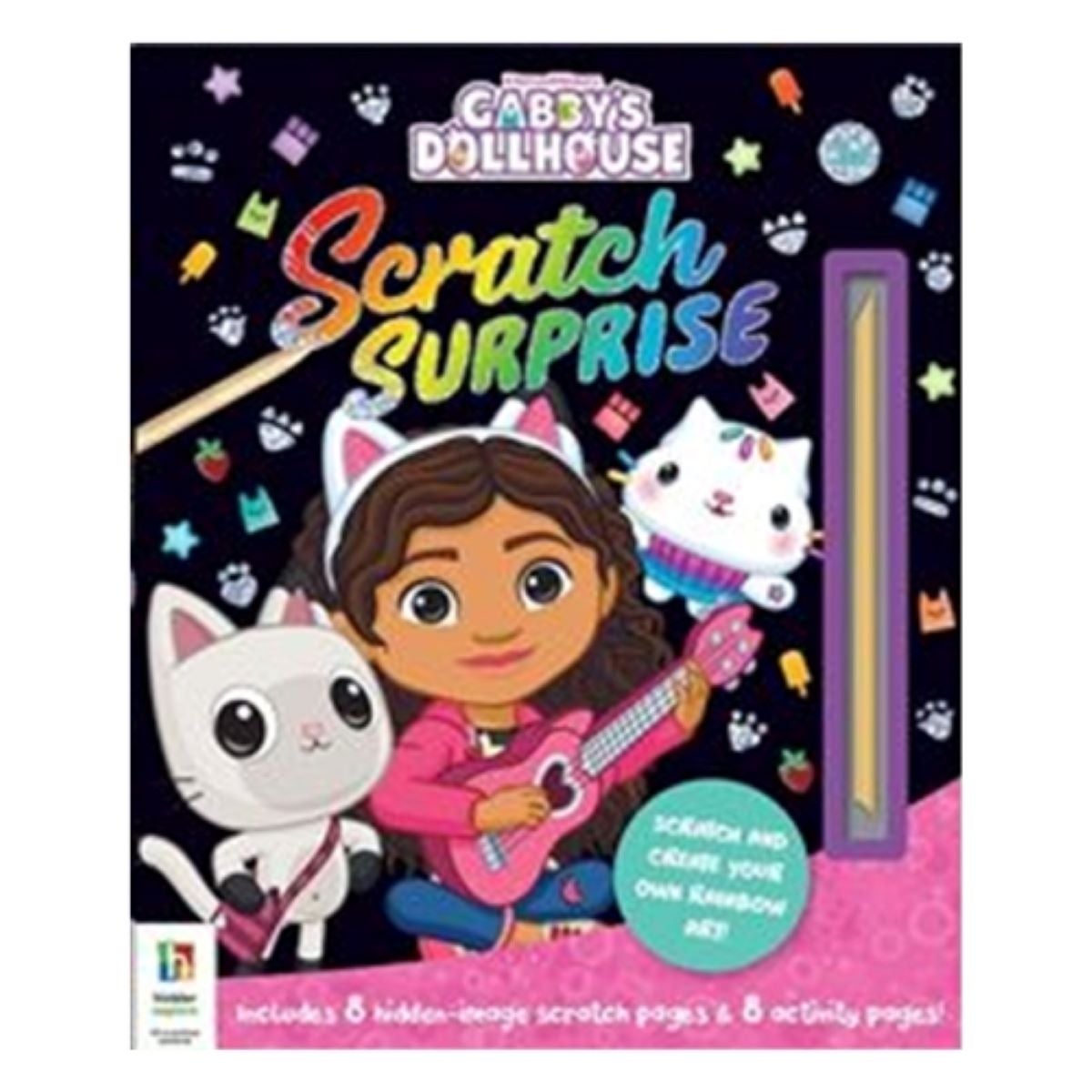 Scratch Surprise Gabby's Dollhouse by Hinkler Pty Ltd | Paper Plus