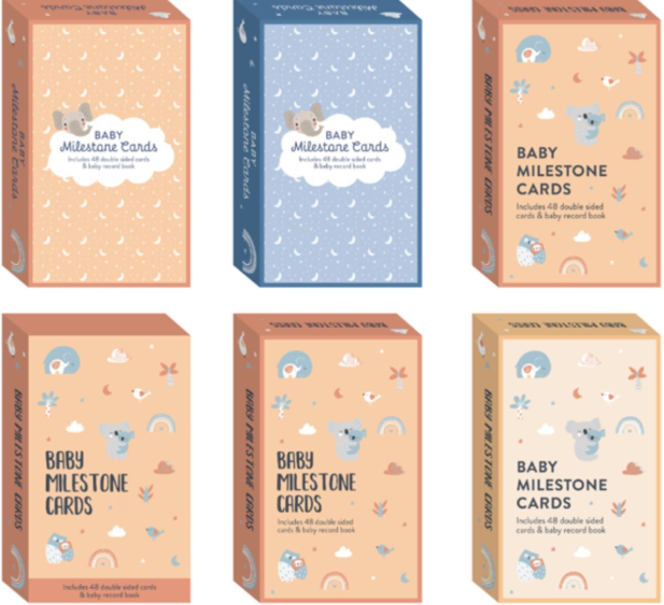 Baby Milestone Card Set by Hinkler Pty Ltd | Paper Plus