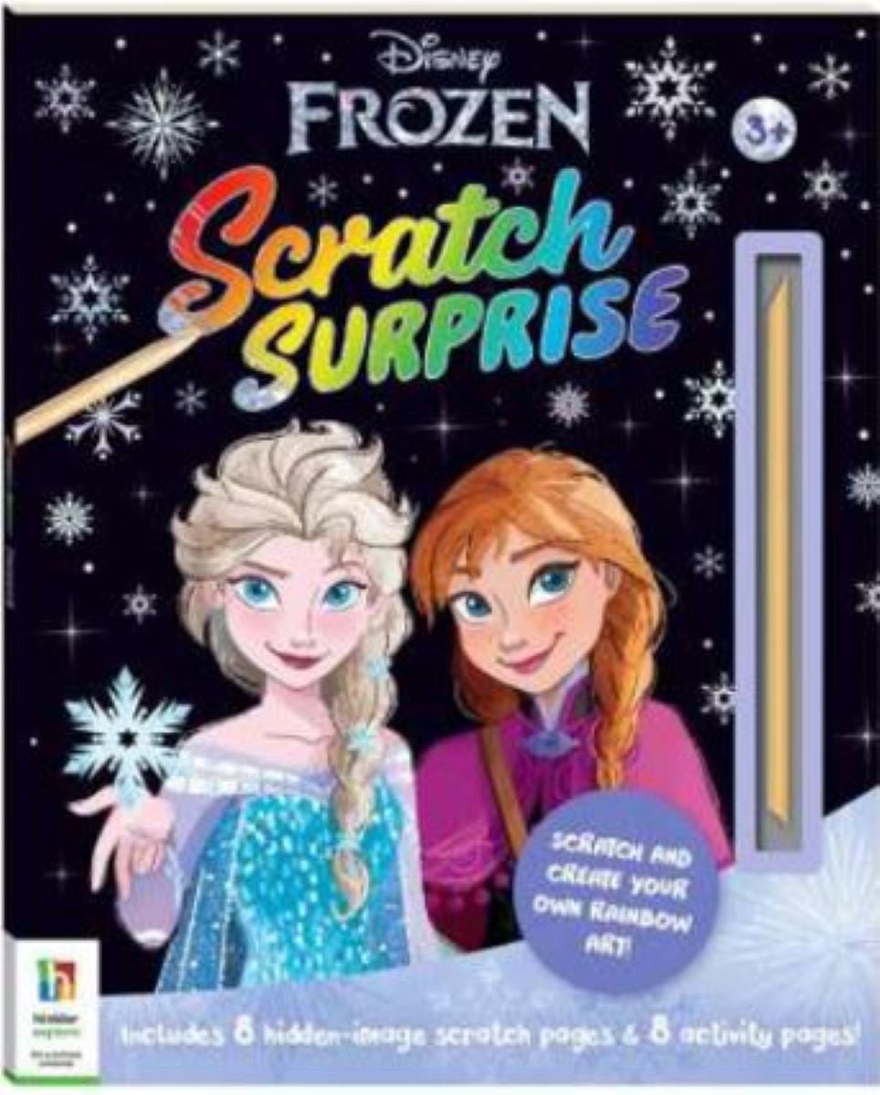 Scratch Surprise Frozen by Hinkler Pty Ltd | Paper Plus