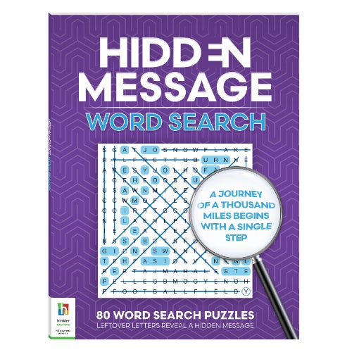 Hidden Message Word Search 1 by Hinkler | Paper Plus