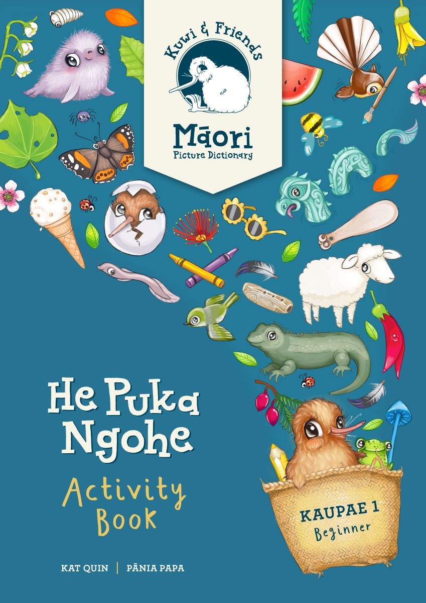 He Puka Ngohe - Activity Book by Kat Quin, Pania Papa | Paper Plus