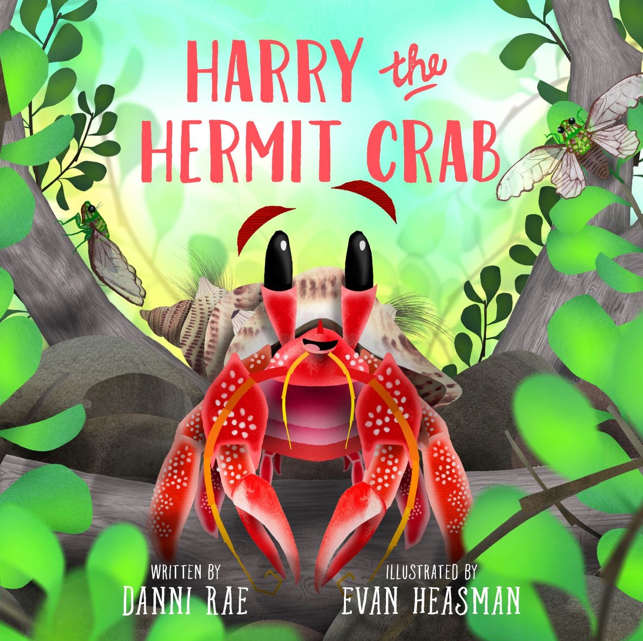 Harry the Hermit Crab by Danni Rae, Evan Heasman | Paper Plus