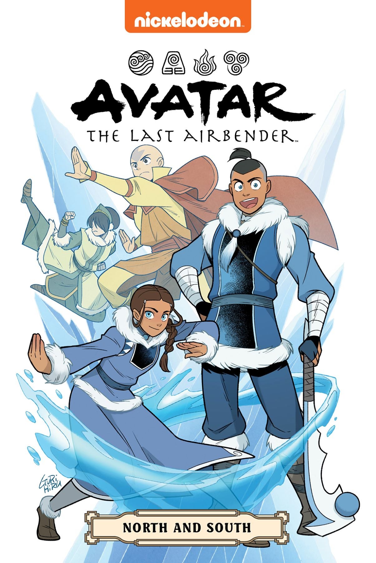 Avatar The Last Airbender: North and South (Nickelodeon: Graphic Novel ...