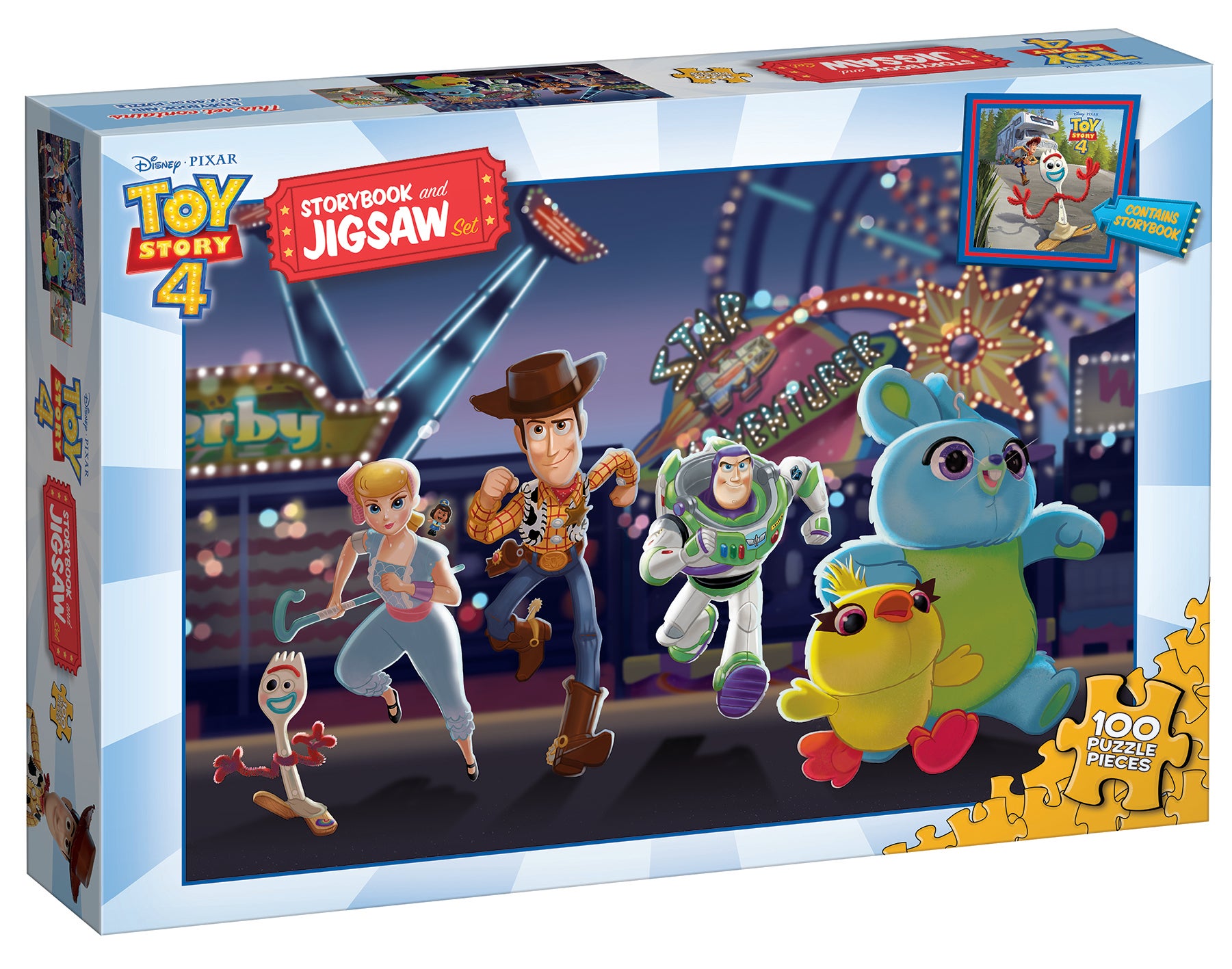Toy Story 4: Storybook and Jigsaw Set (Disney Pixar: 100 Pieces) by ...