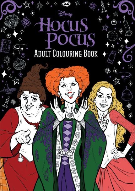 Hocus Pocus: Adult Colouring Book (Disney) by Disney | Paper Plus