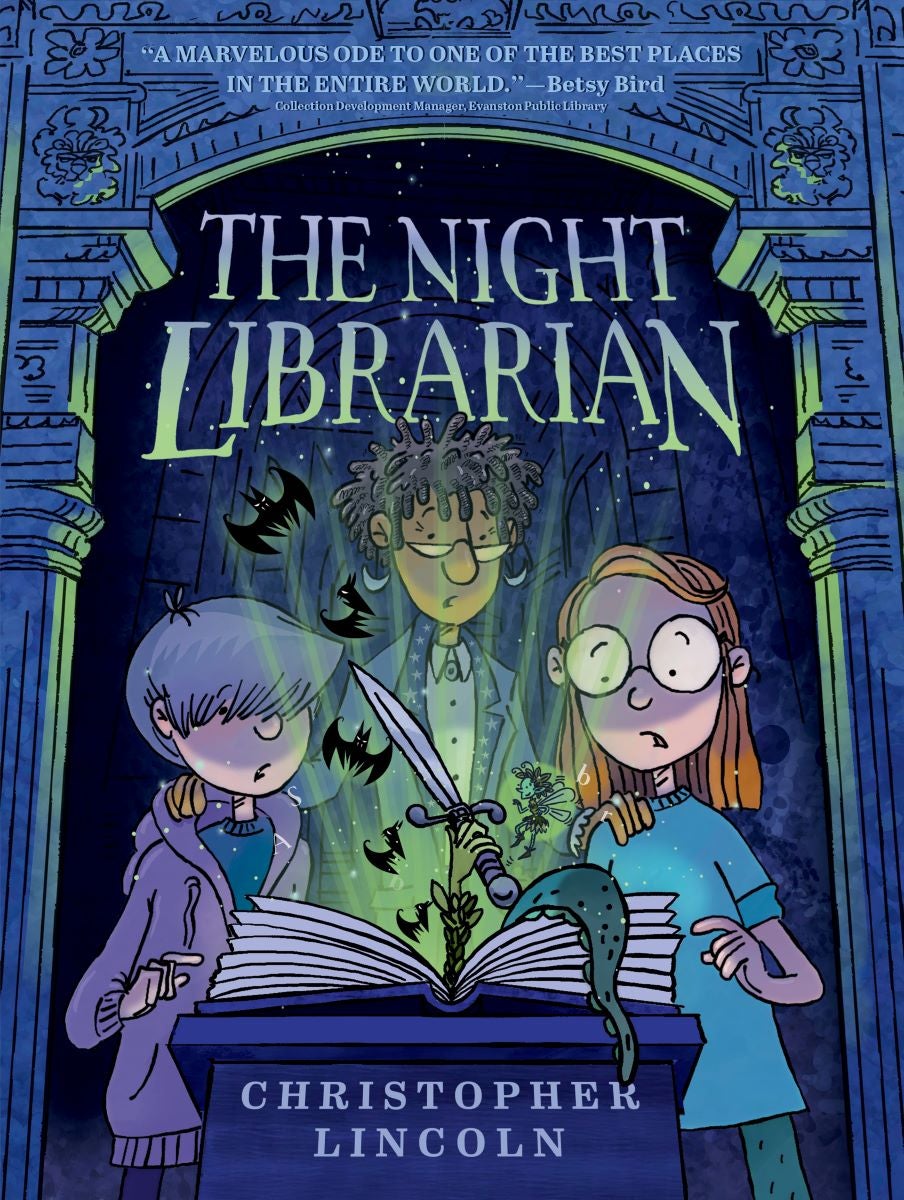 The Night Librarian by Christopher Lincoln | Paper Plus