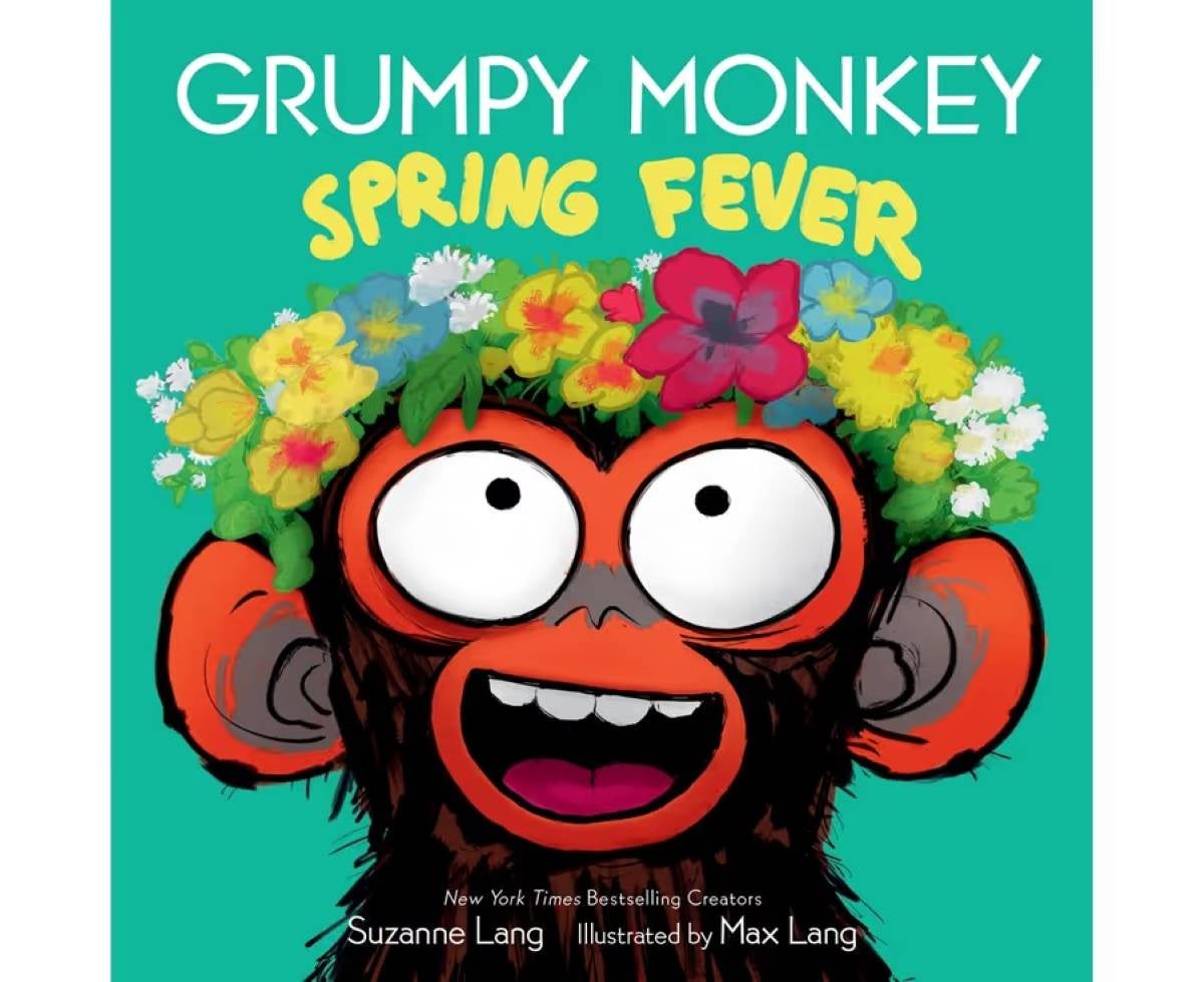 Grumpy Monkey Spring Fever by Suzanne Lang | Paper Plus