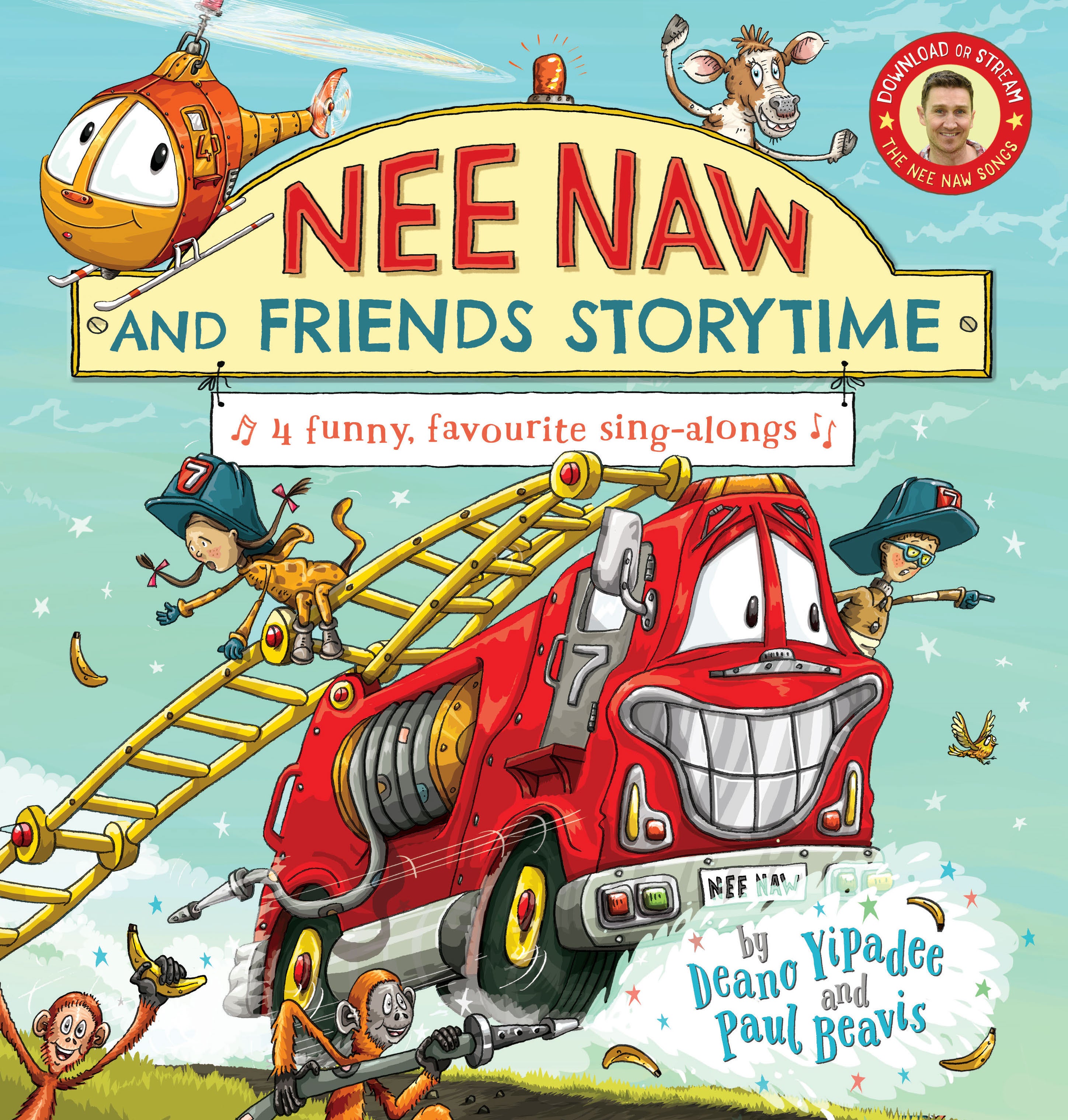 Nee Naw and Friends Storytime by Deano Yipadee | Paper Plus
