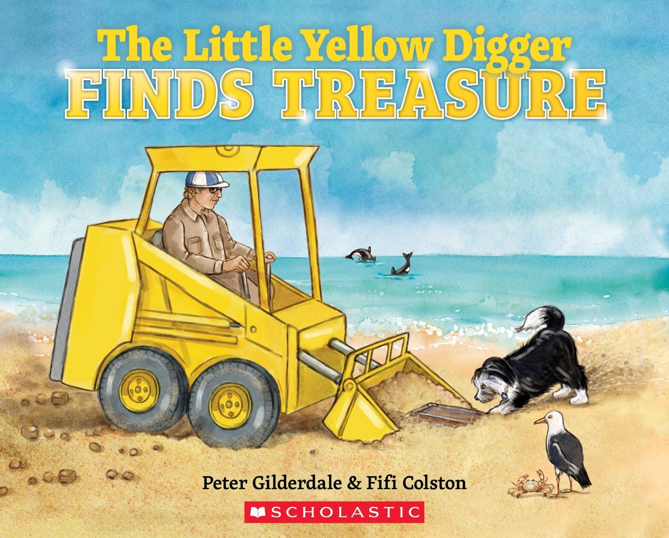 The Little Yellow Digger Finds Treasure - Mini Edition by Peter ...