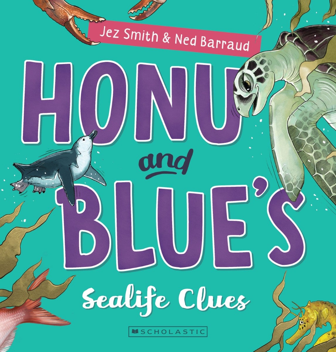 Honu and Blue's Sealife Clues by Jez Smith | Paper Plus