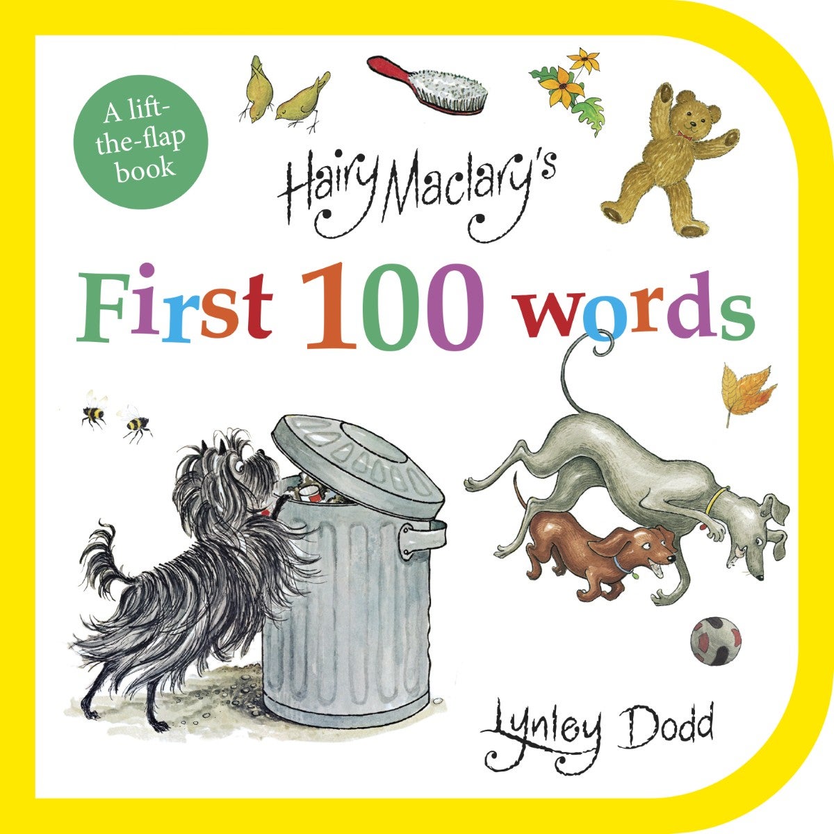 Hairy Maclary's First 100 Words by Lynley Dodd | Paper Plus