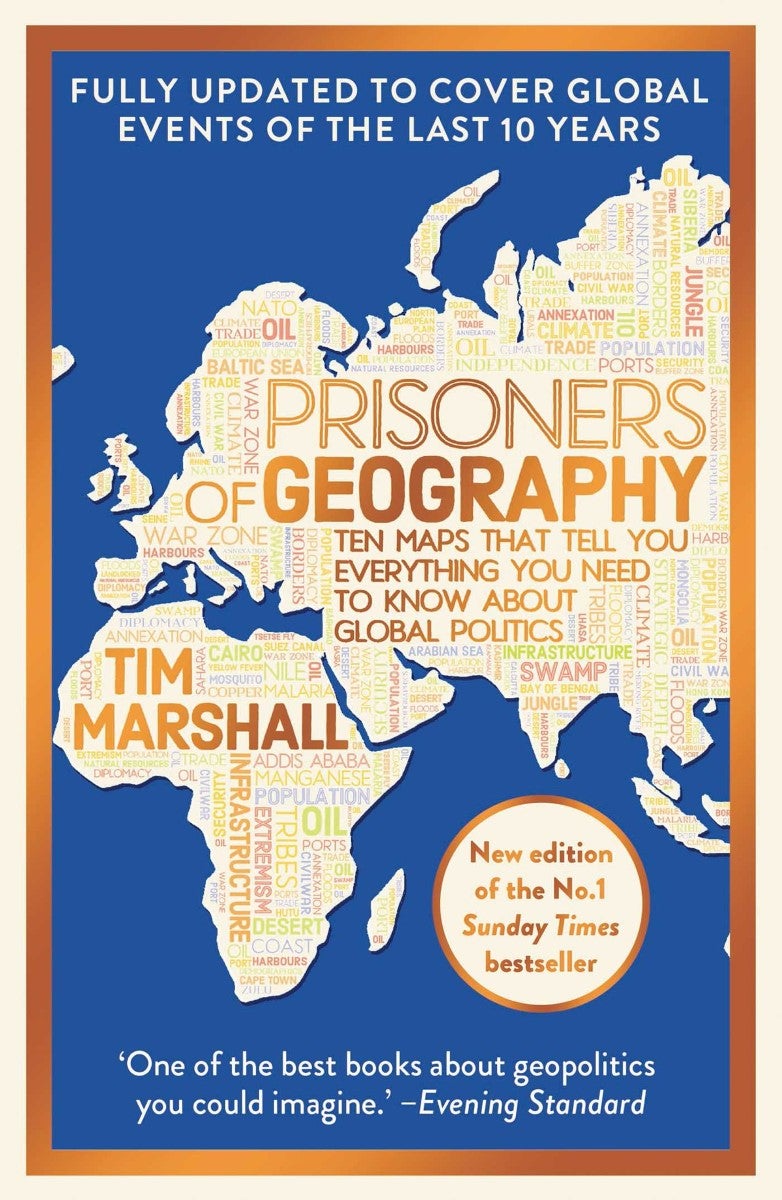 Prisoners of Geography by Tim Marshall | Paper Plus