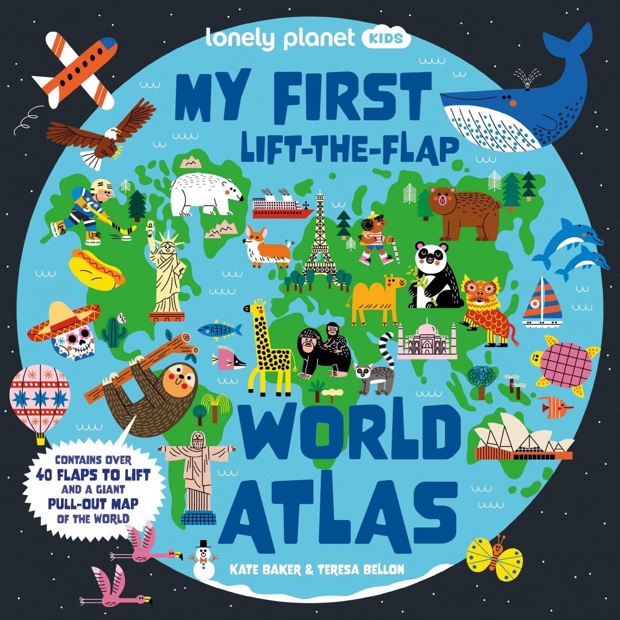 Lonely Planet Kids My First Lift-the-Flap World Atlas by Lonely Planet ...