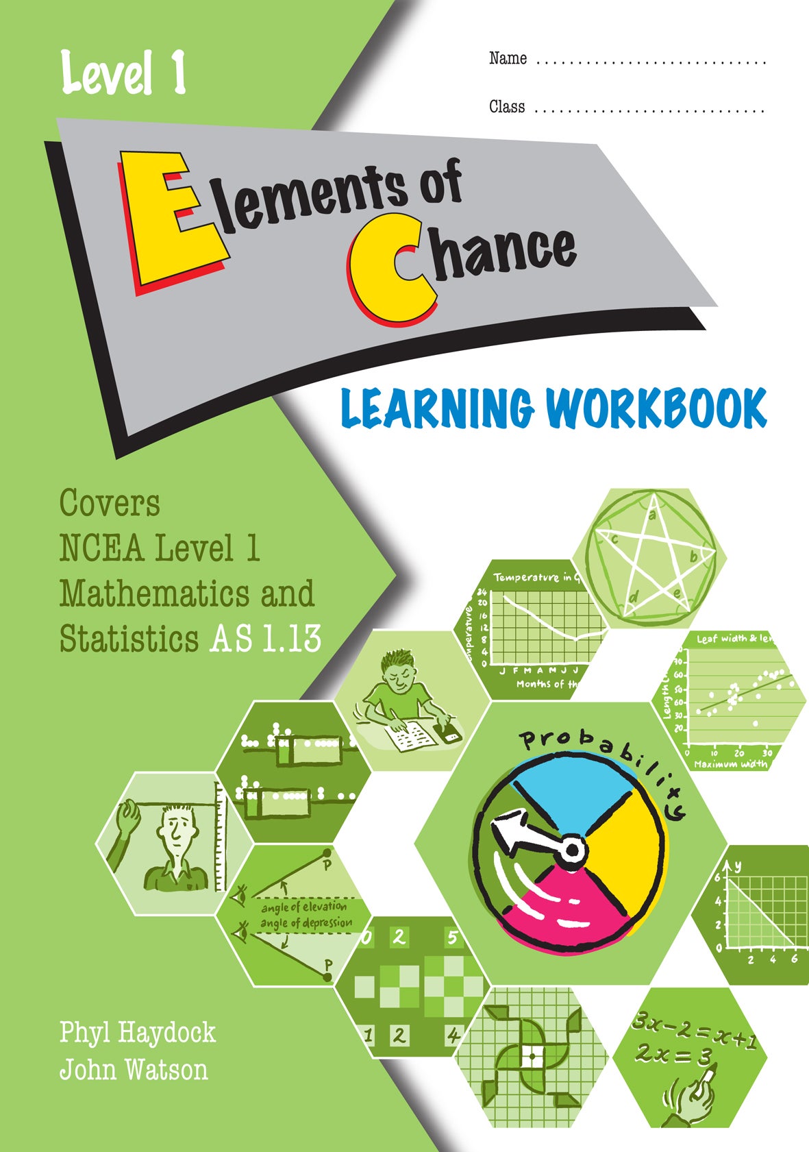 LearnWell ESA Elements of Chance 1.13 Learning Workbook Level 1 by Phyl Haydock, John Watson ...