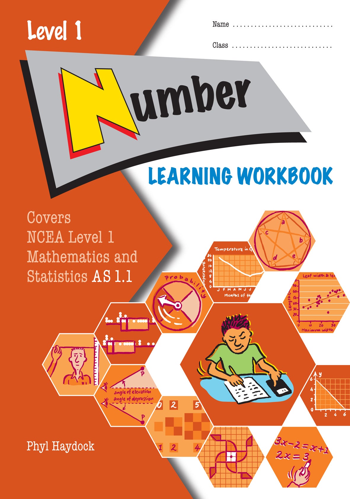 LearnWell ESA Number 1.1 Learning Workbook Level 1 by Phyl Haydock | Paper Plus