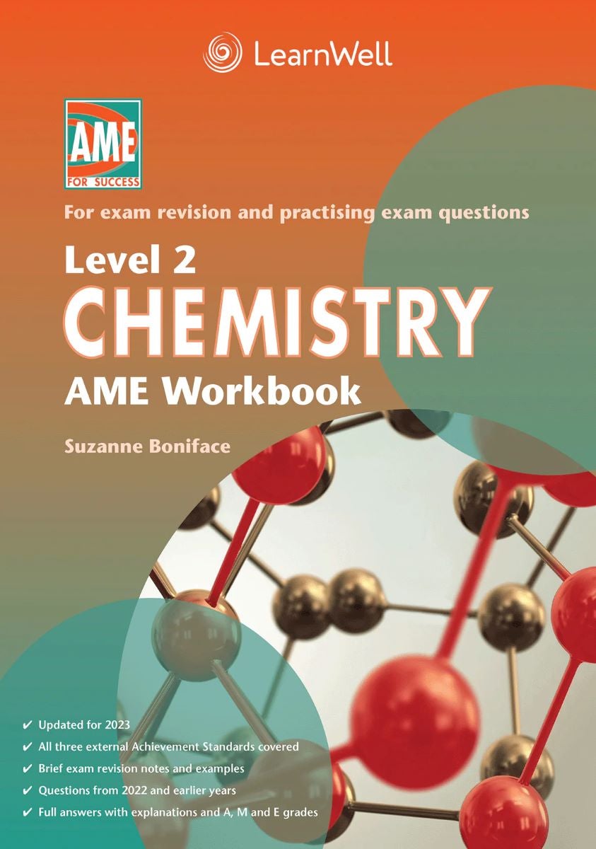 LearnWell ESA Chemistry AME Workbook Level 2 2023 by Suzanne Boniface ...