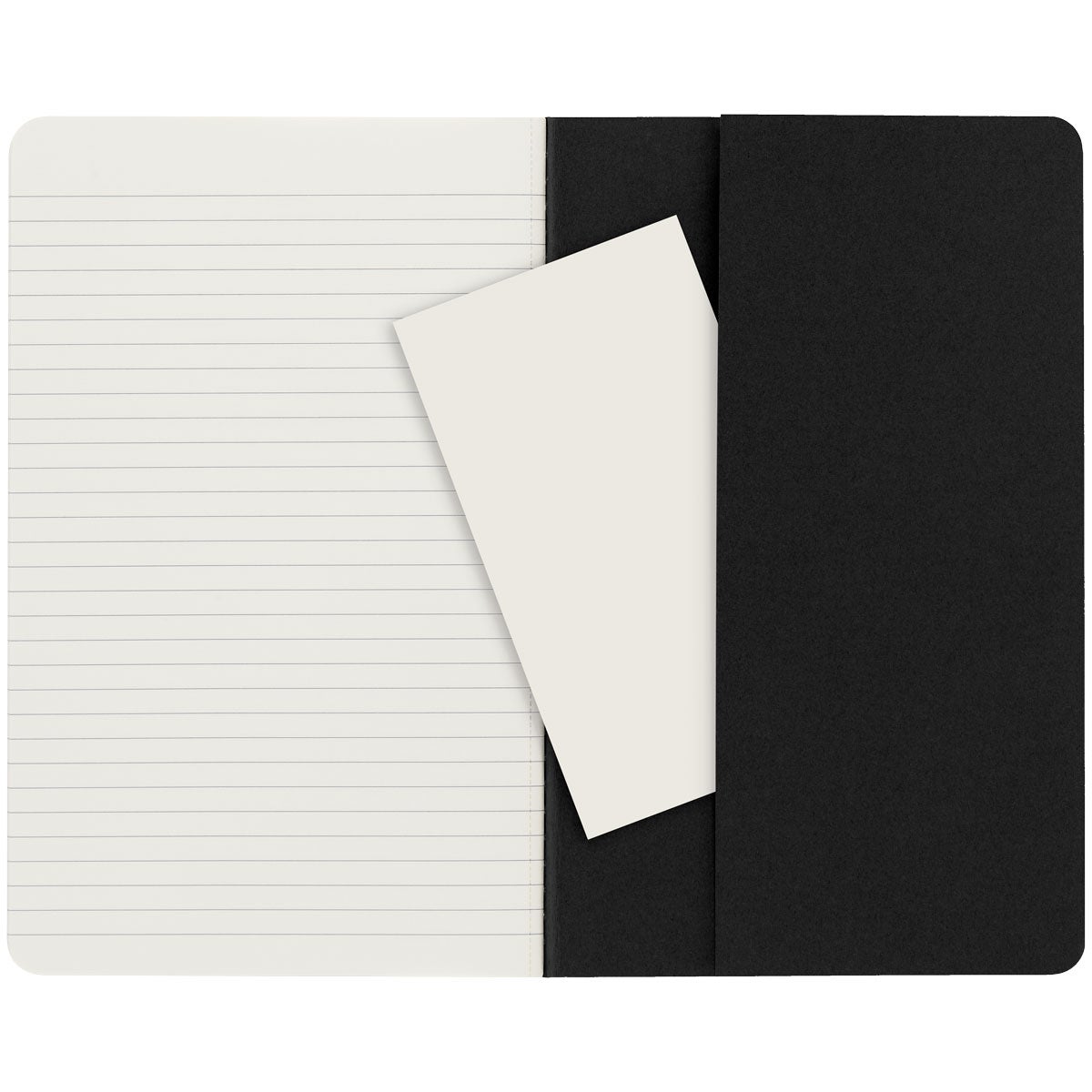 Moleskine Cahier Journals Large Black Ruled Pack 3 | Paper Plus