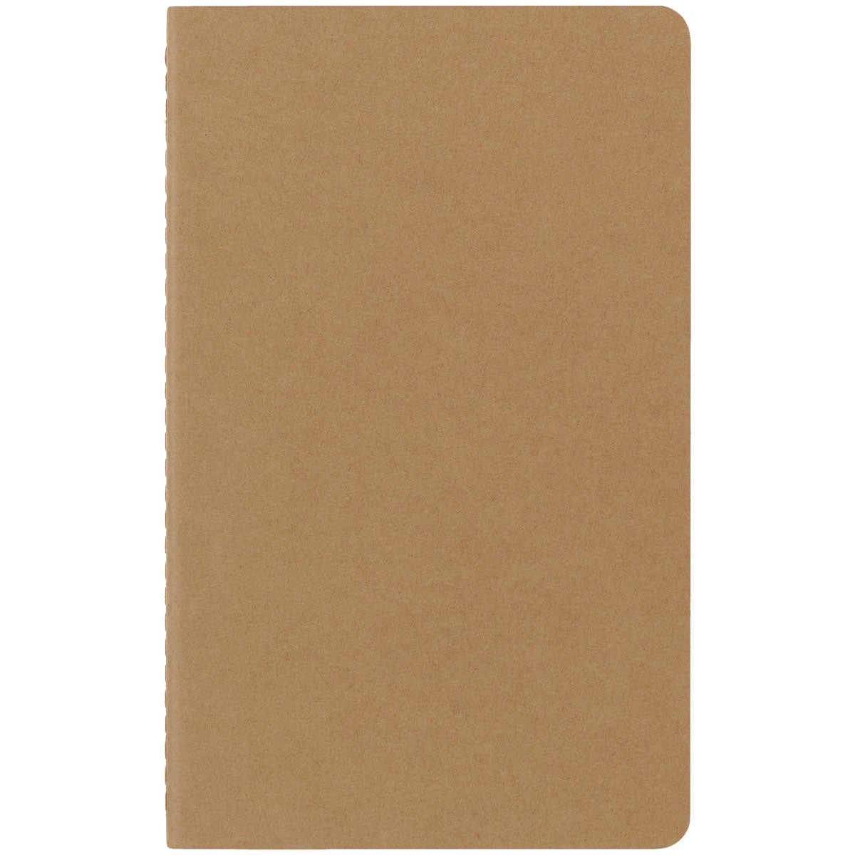 Moleskine Cahier Journals Large Kraft Brown Plain Pack 3 | Paper Plus